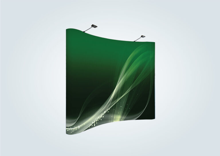 Pop Up Backdrop (Curve) – Gala Performance